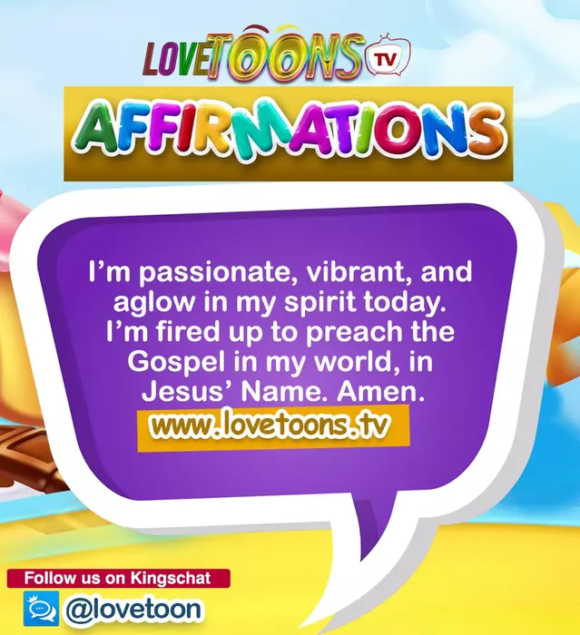 Affirmations for Kids | Lovetoons TV Affirmation Wall